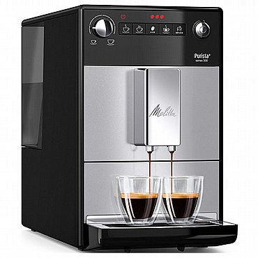 מכונת קפה טוחנת מליטה Melitta Purista Silver כסוף | מכונות קפה טוחנות ...