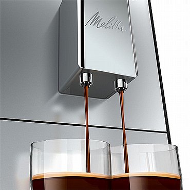 מכונת קפה טוחנת מליטה Melitta Purista Silver כסוף | מכונות קפה טוחנות ...