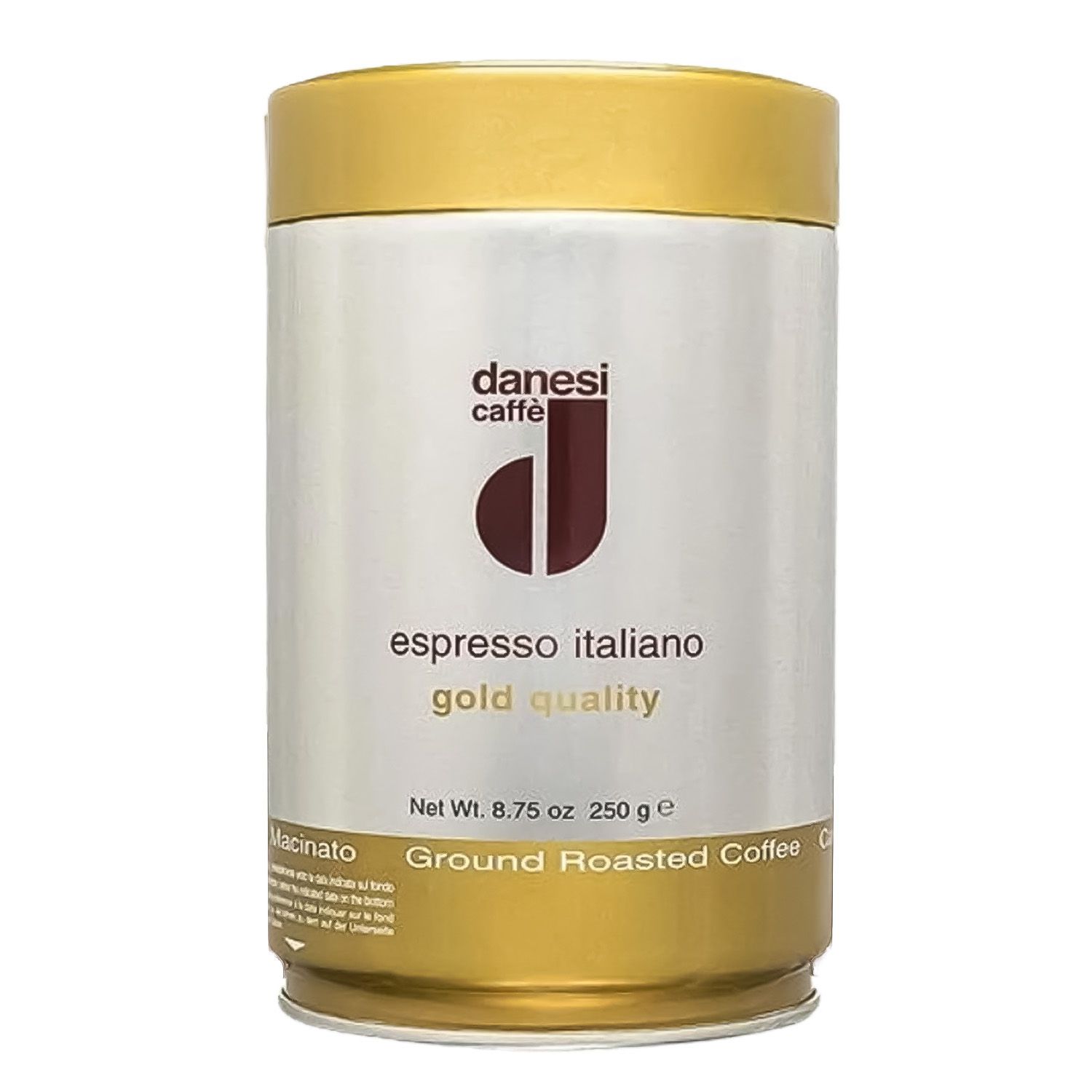 פחית 250 גרם קפה טחון דנסי אספרסו זהב Danesi Gold | קפה טחון כל המותגים ...